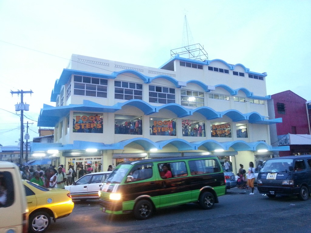 Footsteps walks into the hustle and bustle of Stabroek Square - News ...