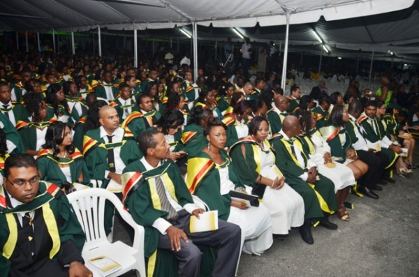Over 1,300 graduate form University of Guyana - News Source Guyana