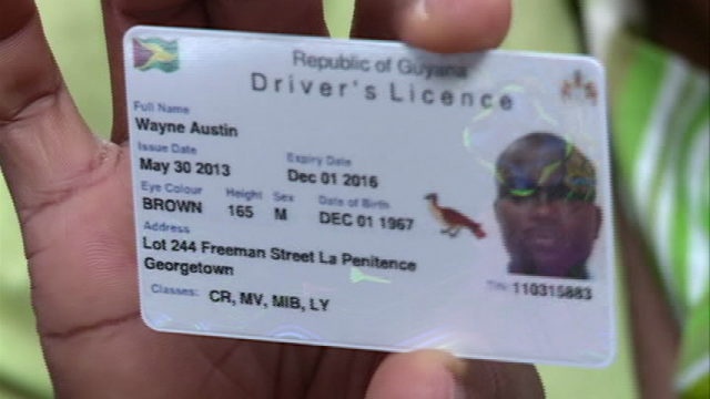 GRA goes plastic with new driver's license - News Source Guyana