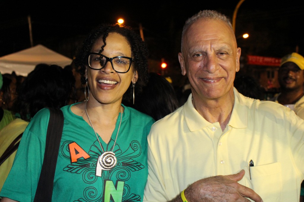 Burnham's daughter and Jagan's son stand together to support APNU+AFC ...