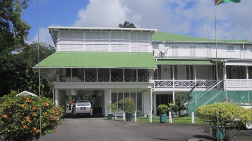 President takes up State House residence - News Source Guyana
