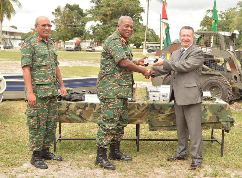 Brazil hands over $26 Million in equipment to GDF - News Source Guyana
