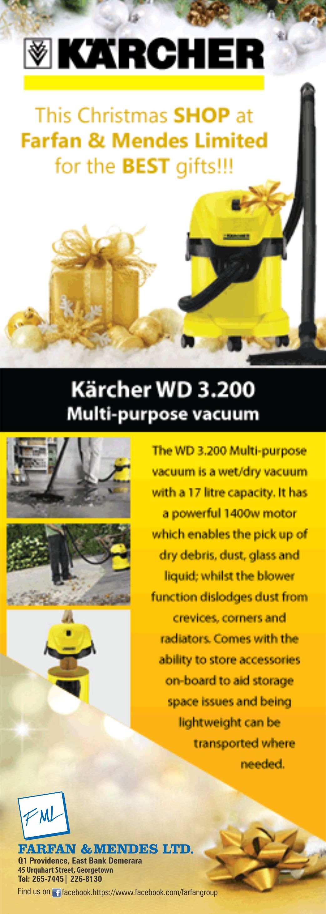 FML Karcher Christmas Web Banner (1) - News Source Guyana