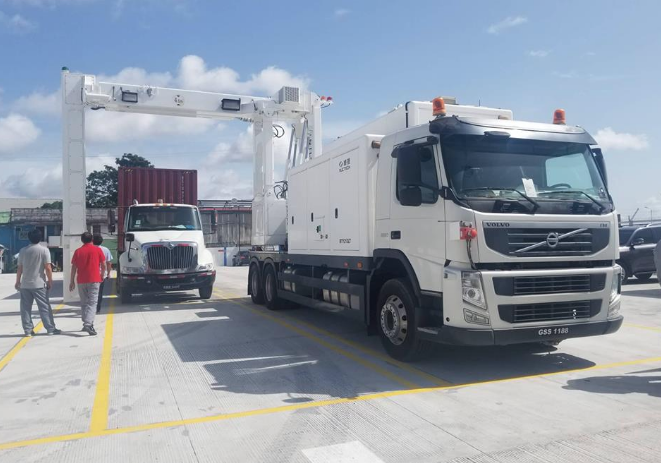 GRA Commissions new Container Scanner - News Source Guyana