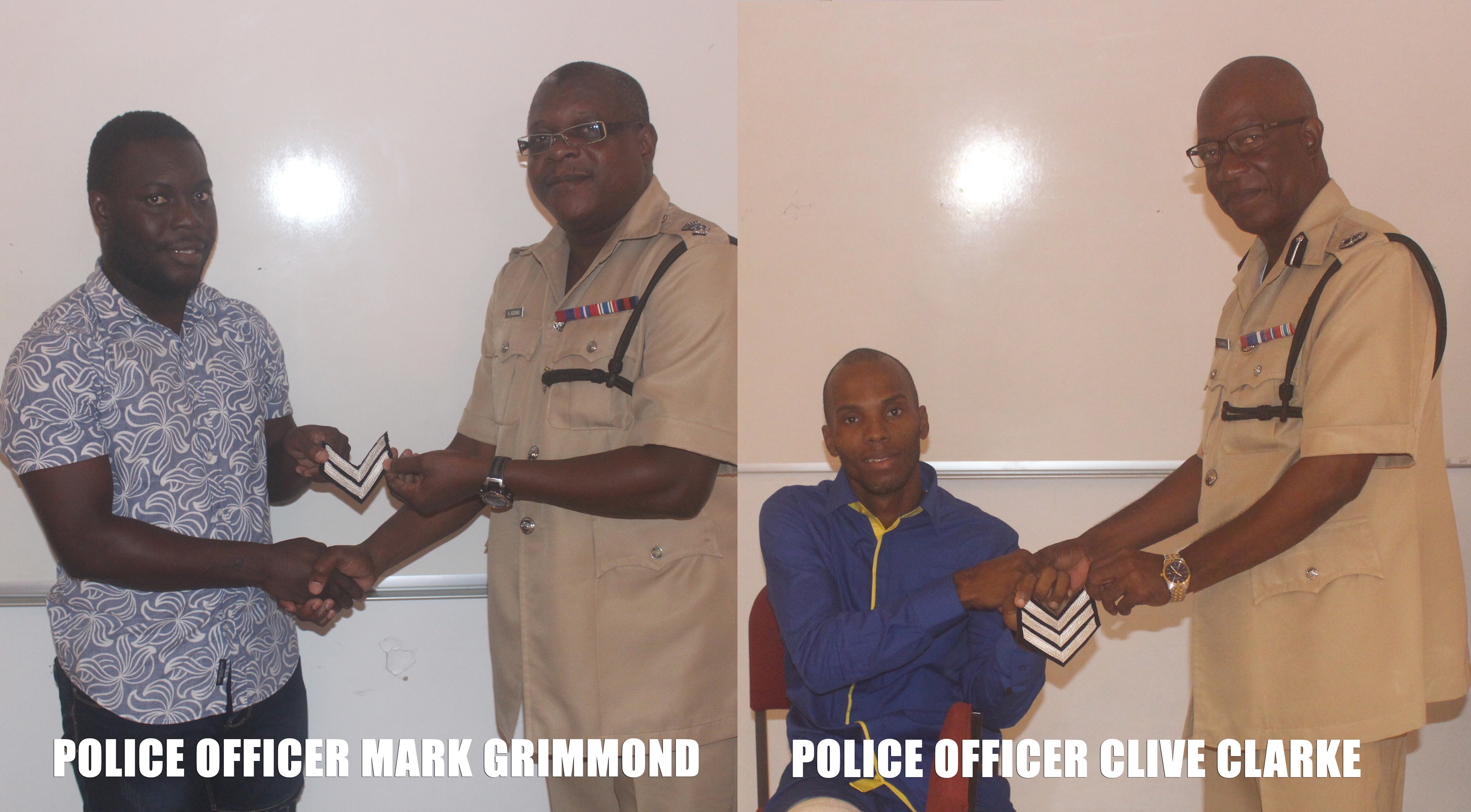 Brave and Courageous Police officers promoted for heroic acts - News ...