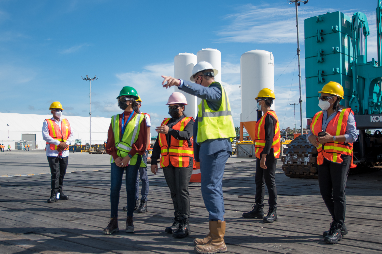First Lady lobbies Guyana Shore Base Inc. to also hire differently ...