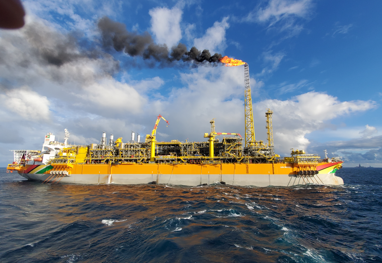 Exxon temporarily increases flaring over technical issue on Liza ...