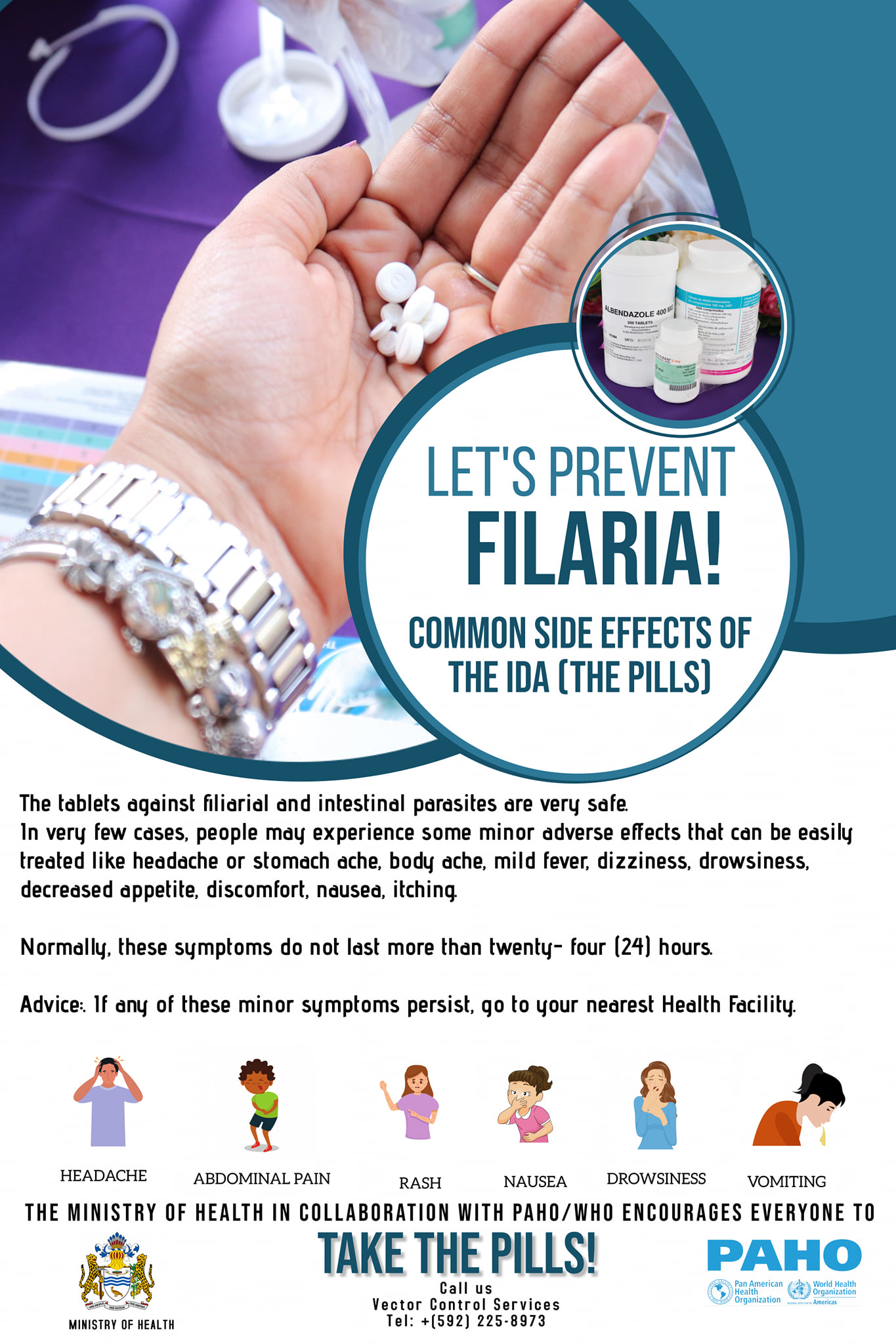 Health Minister cautions against taking COVID vaccines and filaria ...