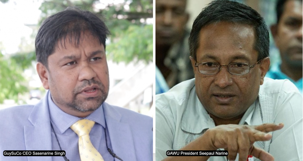 Guysuco CEO will not negotiate with GAWU in the media; -says 102% of ...