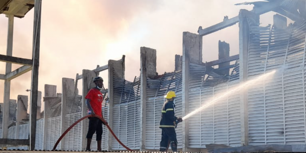 Fire gutted North Ruimveldt Multilateral will be rebuilt; Plans in ...