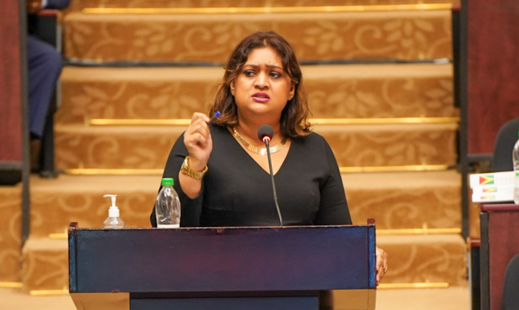 Manickchand talks up equitable access to education and free university plans in Budget debate ...