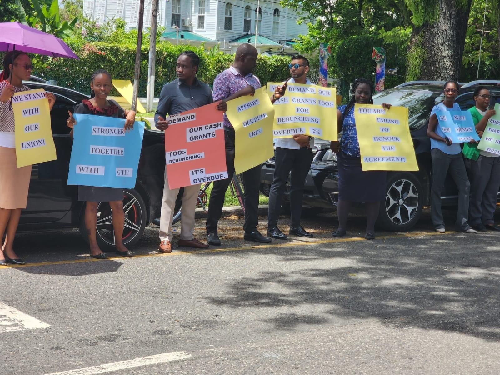 GTU launches protest against Government over outstanding issues related ...