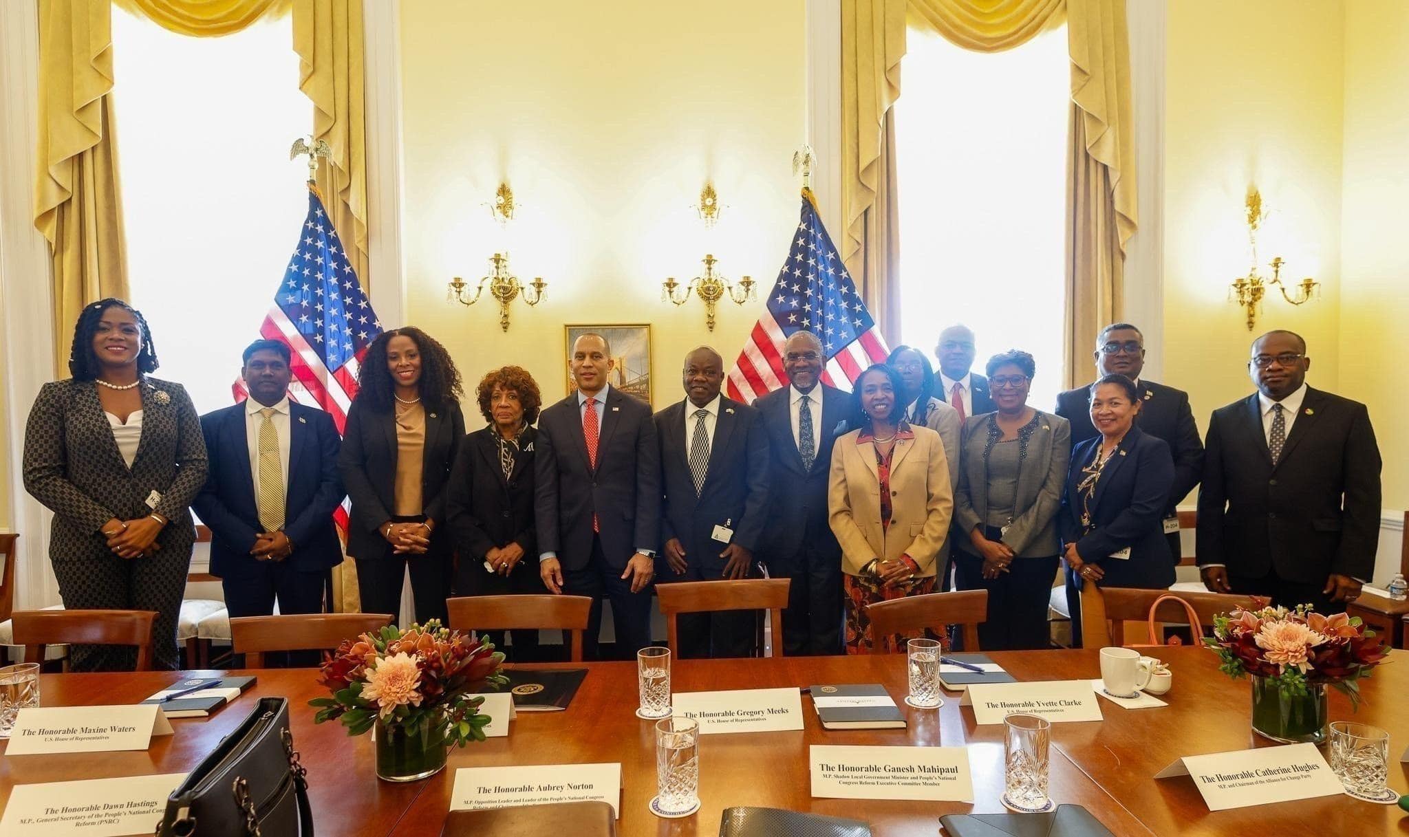 US Congressional team laments need for Guyana Government and Opposition ...