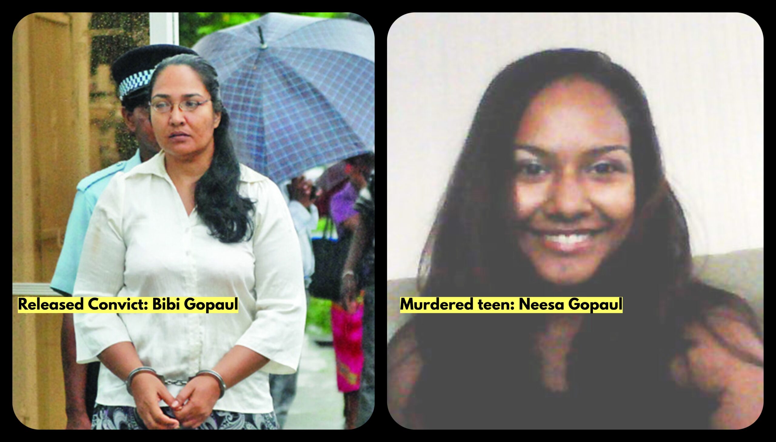 Convicted murderer Bibi Gopaul gets early release from prison; Parole ...