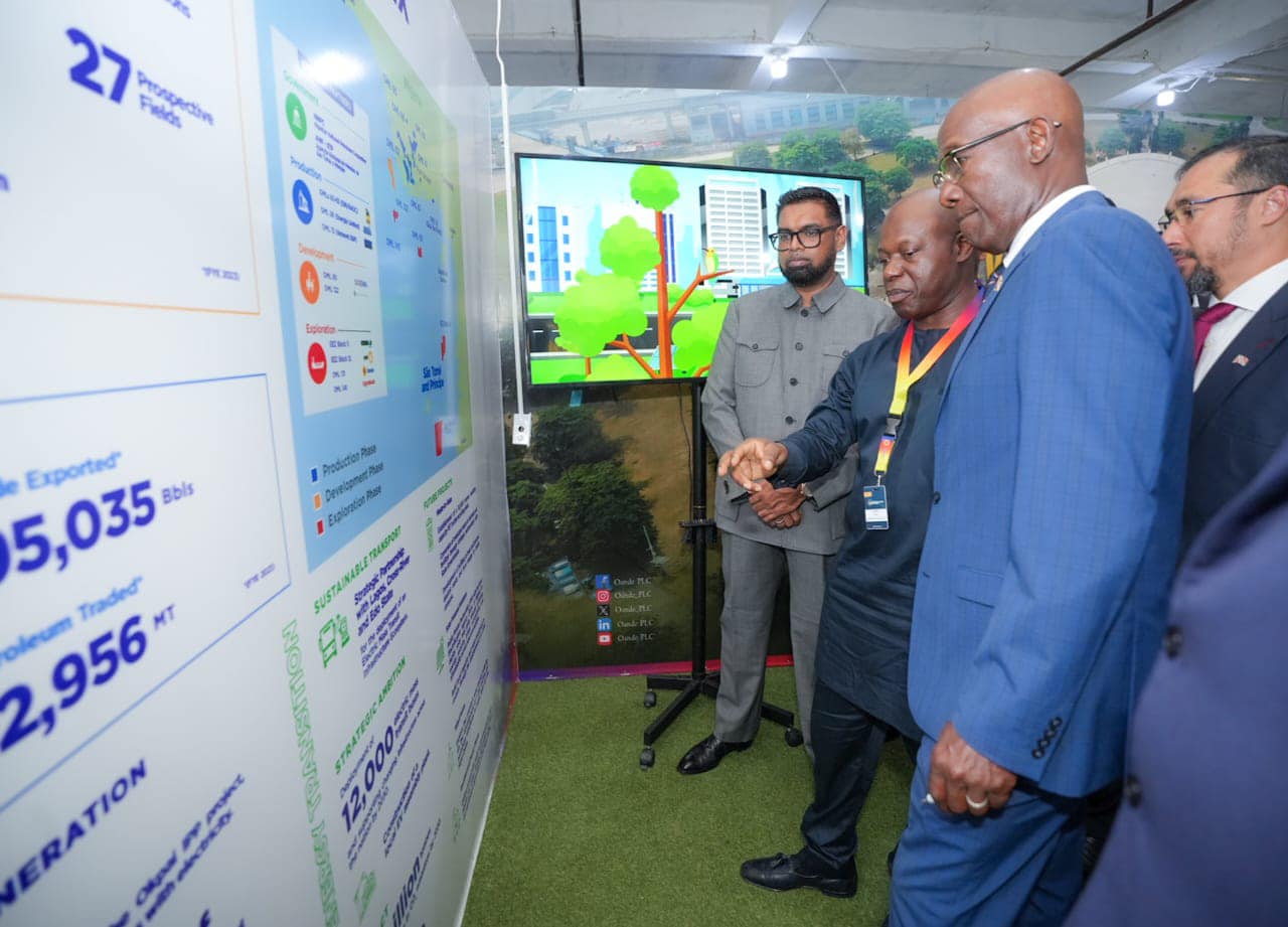 President unveils master plan for Guyana's development at Energy ...
