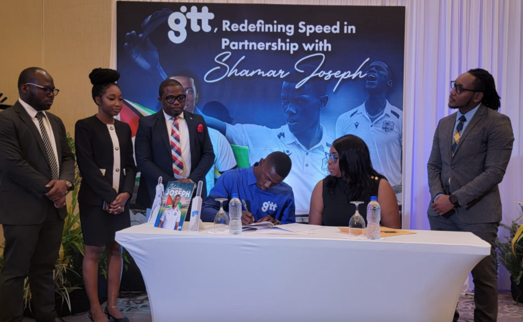 GTT enters three-year endorsement partnership with cricketer, Shamar ...