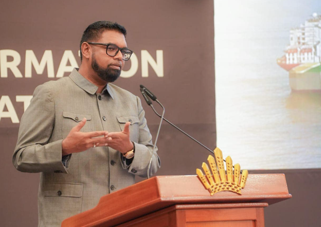 President unveils master plan for Guyana's development at Energy ...