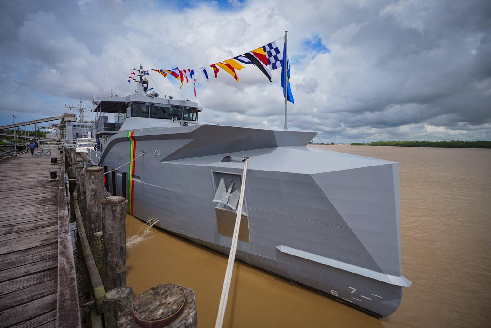 New Coast Guard vessel commissioned and named in honour of late Colonel ...