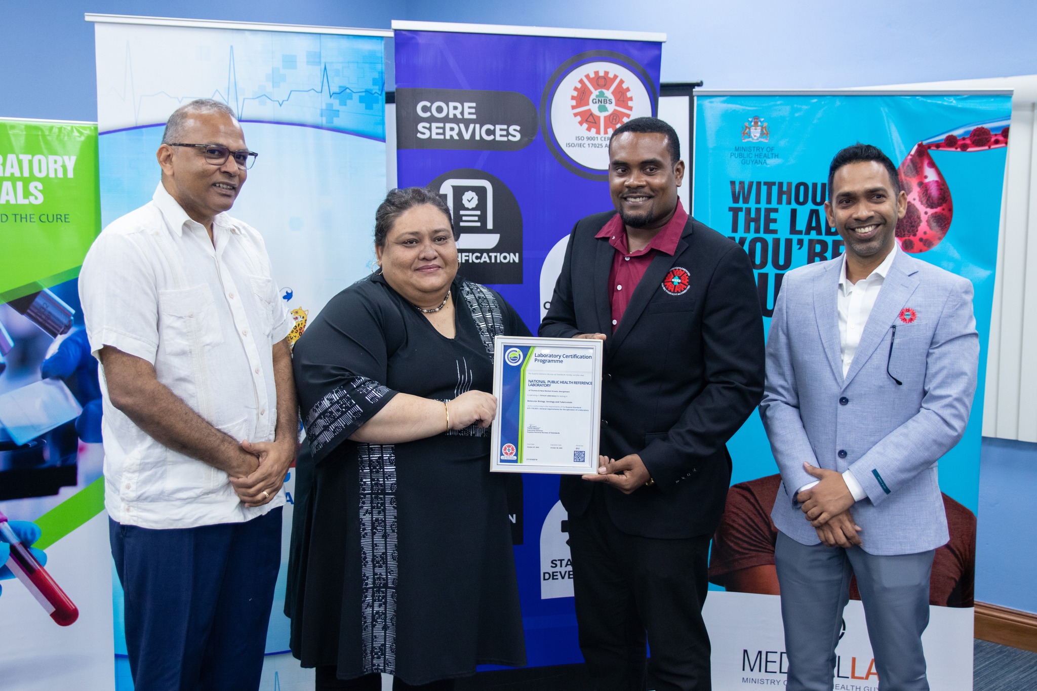National Public Health Reference Laboratory gets GNBS certification ...