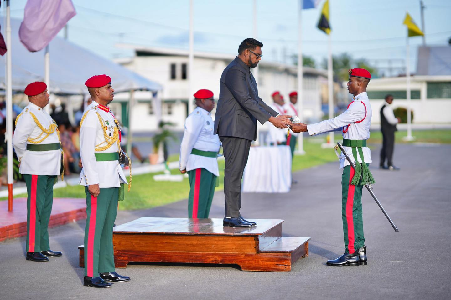 Newly Commissioned GDF Officers encouraged to always demonstrate ...