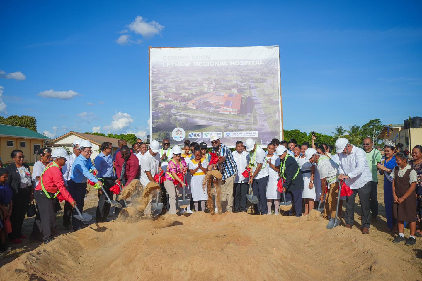 Sod turned for $6.5B new Lethem Hospital - News Source Guyana