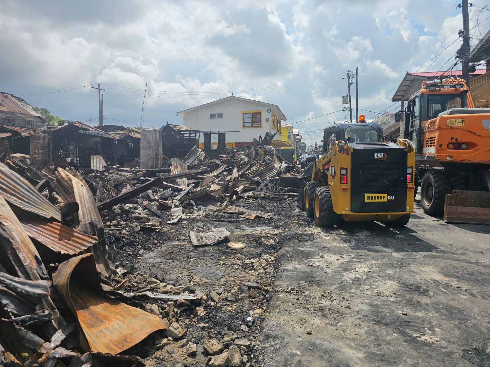 Shelter established for victims of Albouystown fire as donations trickle in - News Source Guyana