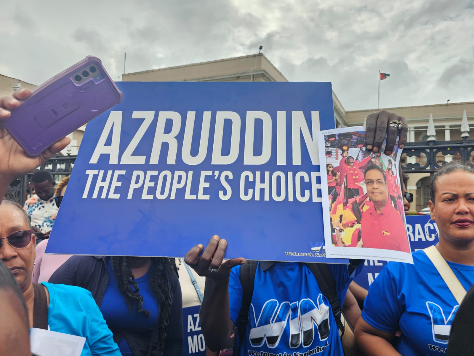 WIN pickets Parliament over Speaker's failure to schedule Opposition ...