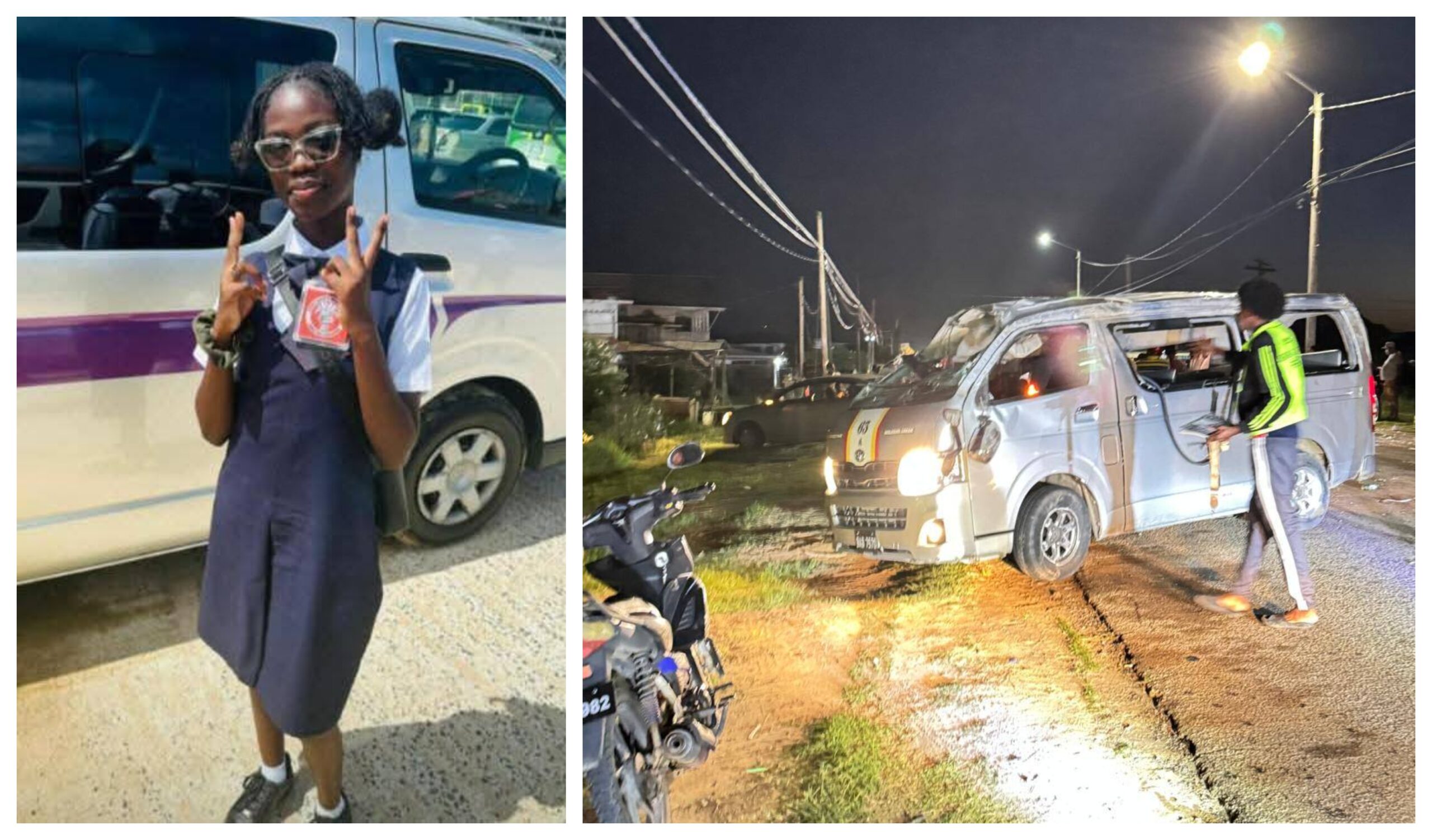 16-year-old school girl dies in Corentyne mini-bus accident - News ...