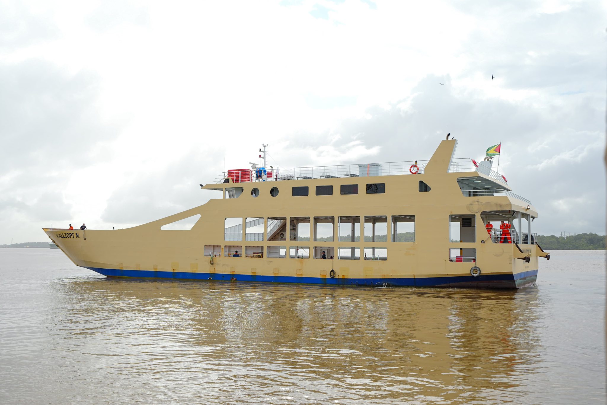 Newly acquired ferry to service Georgetown to Region One route - News ...