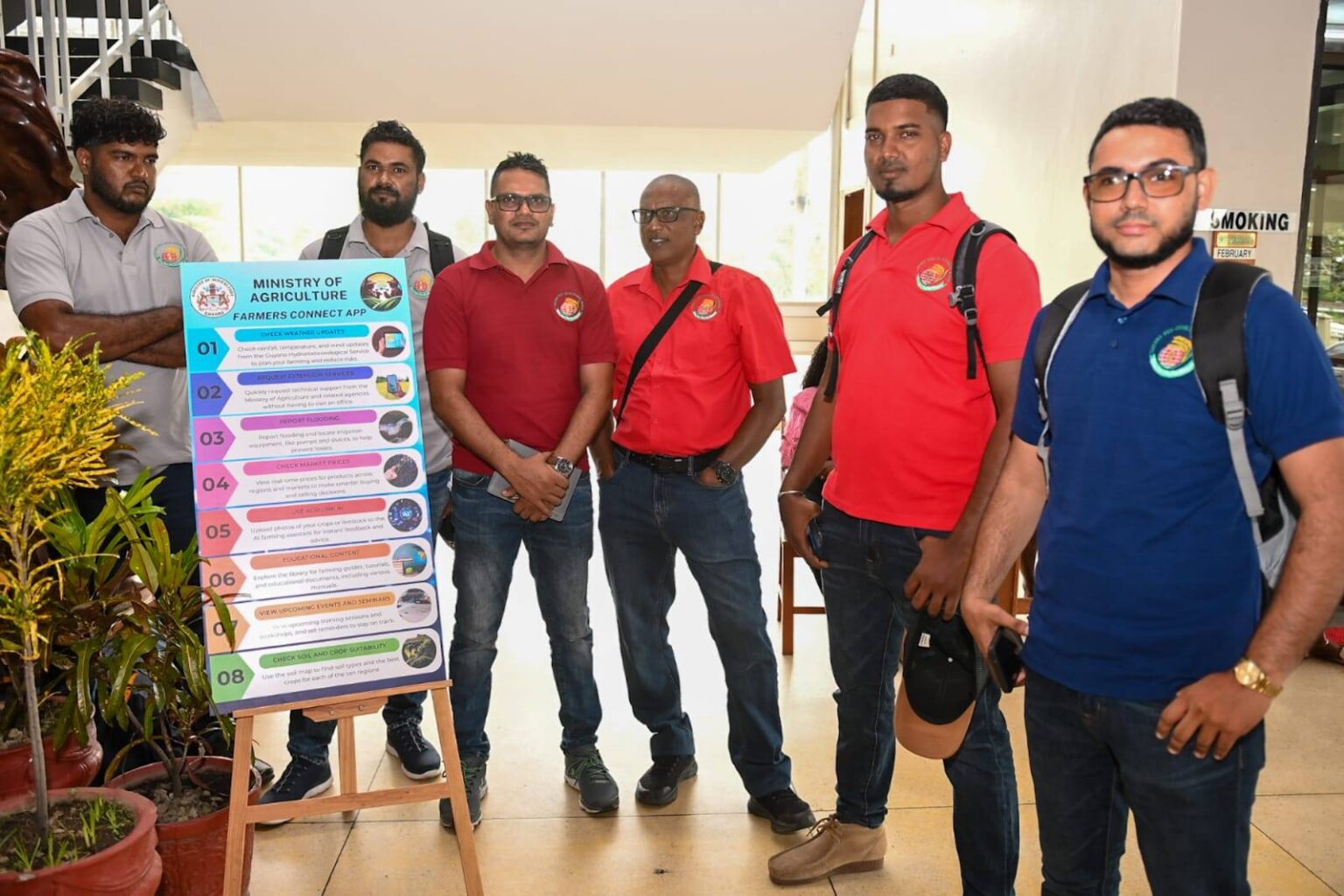 Agriculture Ministry launches "Farmers Connect GY" App with real time ...