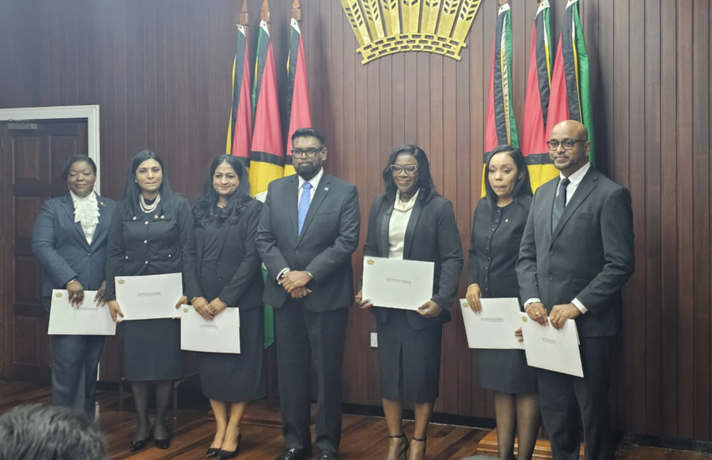 Six new Judges sworn-in; President highlights need for backlog of cases ...